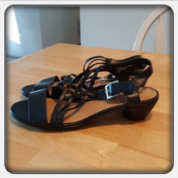 Woman Within | Shoes | Nwob Womans Black Sandals Size M | Poshmark